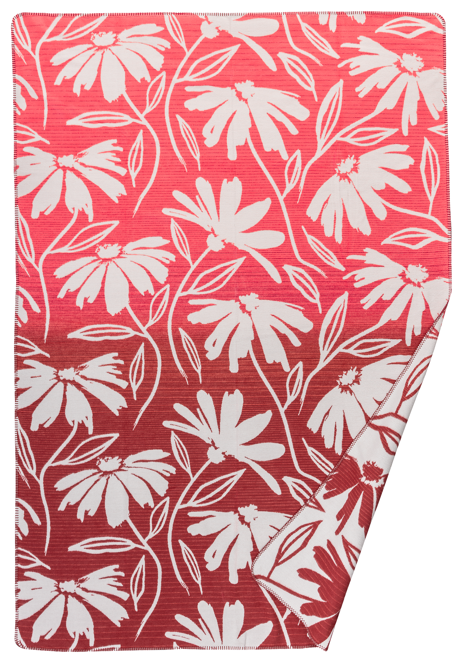 Kuscheldecke Ella coral-Flauschige Decke 150x200 cm Bio-Baumwolle ...